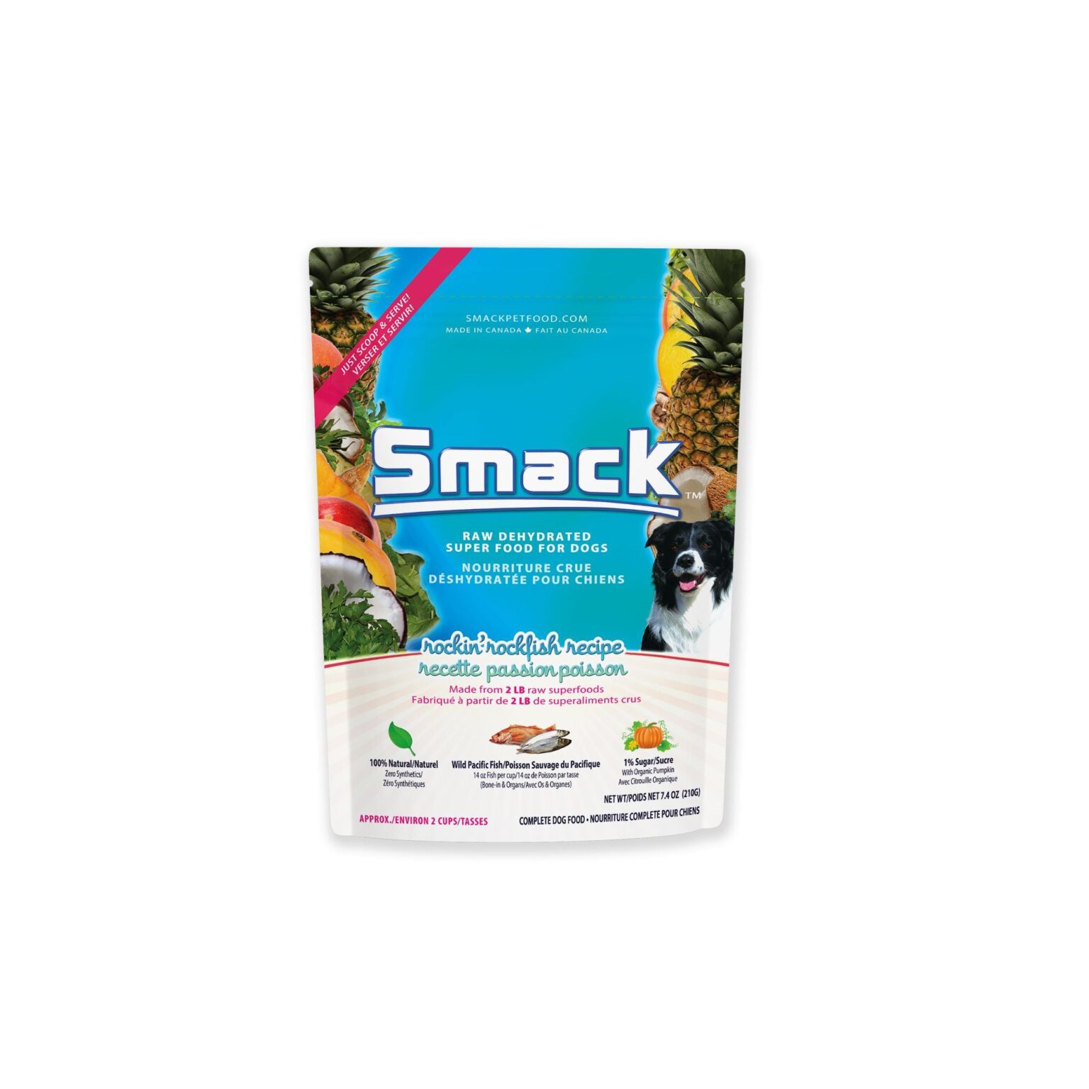 SMACK DOG FOOD 210G ROCKIN' ROCKFISH RECIPE - Your Local Source for ...